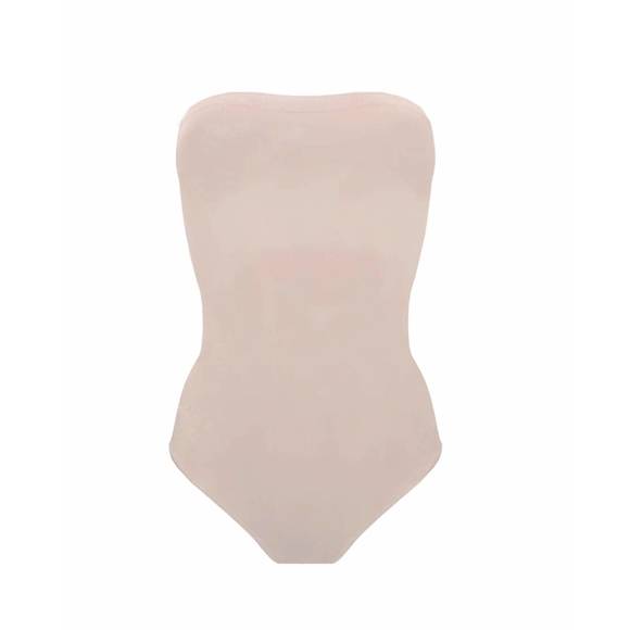 PRISM | Tops | New Prism Energized Strapless Bodysuit In Blush | Poshmark